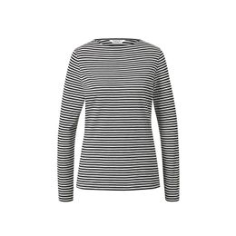 Tchibo - Gestreiftes Langarmshirt - Damen - Gr. XL - creme/gestreift