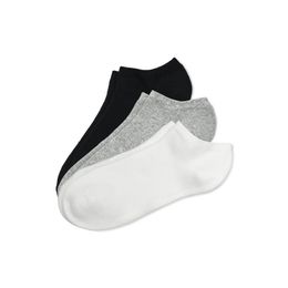 Tchibo - 3 Paar Sneakersocken - Herren - Gr. 41-43 - schwarz