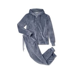 Tchibo - Nicki-Hausanzug - Damen - Gr. M - blau