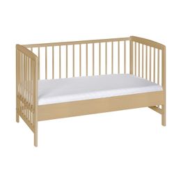 Tchibo - Schardt Beistellbett &raquo;Micky&laquo; - 124x65x77cm - braun - Buchenholz / Polyester