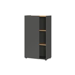 Tchibo - Aktenschrank »GW-Adrano« - 61x34x110cm - braun - Holz / Kunststoff