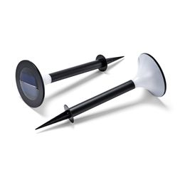 Tchibo - 2 Solar-Wegleuchten - schwarz