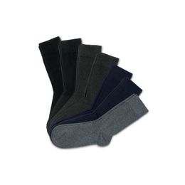 Tchibo - 7 Paar Socken - Herren - Gr. 44-46 - dunkelblau