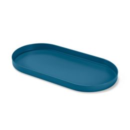 Tchibo - Tablett aus Metall - blau