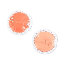 Tchibo - 2 Gel-Kompressen - apricot