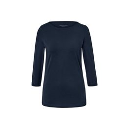 Tchibo - Shirt mit 3/4-Arm - Damen - Gr. M - dunkelblau