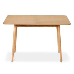 Tchibo - Erweiterbarer Esstisch - 90x60x77cm - braun - Holz / Eichenholz / Eichenholz