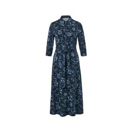 Tchibo - Bedrucktes Jerseykleid - Damen - Gr. 44 - dunkelblau/print