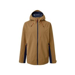 Tchibo - Hardshell-Outdoorjacke - Herren - Gr. M - braun