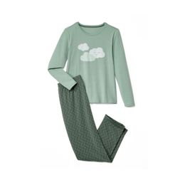 Tchibo - Pyjama - Damen - Gr. XXL - dunkelgrün