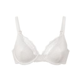 Tchibo - Bügel-BH mit Spitze - Damen - Gr. 85B - weiß