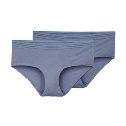 Tchibo - 2 Pantys - Damen - Gr. L - blau