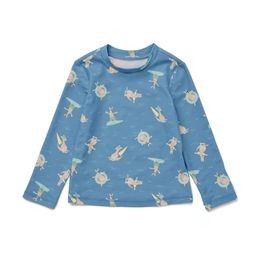 Tchibo - Kinder-Shirt mit UV-Schutzfaktor 80 - Herren - Gr. 86/92 - blau/print