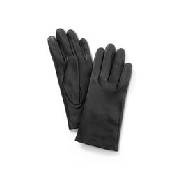 Tchibo - Lederhandschuhe - Damen - Gr. 7 - schwarz