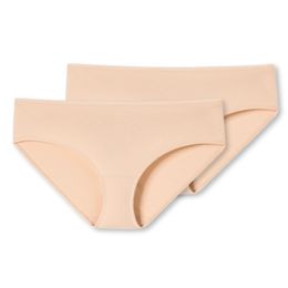 2 Schiesser Hipster - Damen - Gr. 42 - braun
