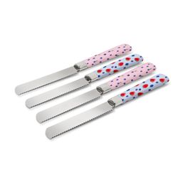 Tchibo - 4 Fr&uuml;hst&uuml;cksmesser - silber