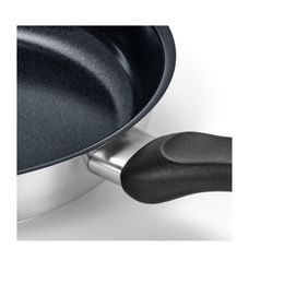 Tchibo - Edelstahl-Pfanne mit hochwertiger Keramikbeschichtung - silber