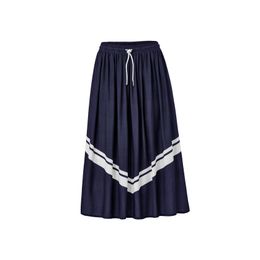 Tchibo - Midi-Rock - Damen - Gr. M - dunkelblau