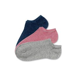 Tchibo - 3 Paar Sneakersocken - Damen - Gr. 39-41 - dunkelblau