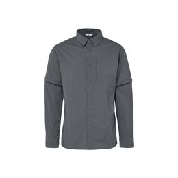 Tchibo - Outdoorhemd - Herren - Gr. S - dunkelgrau