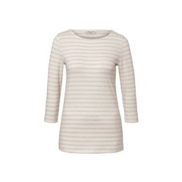 Tchibo - Gestreiftes Shirt mit 3/4-Arm - Damen - Gr. M - creme/gestreift