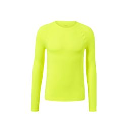 Tchibo - Langarm-Funktionsshirt - Herren - Gr. M - gelb