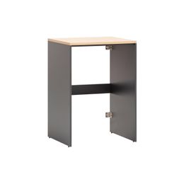 Tchibo - Waschmaschinenumbau &raquo;Solea U670&laquo; - 67x60x96cm - anthrazit - Holz / Metall / Kunststoff