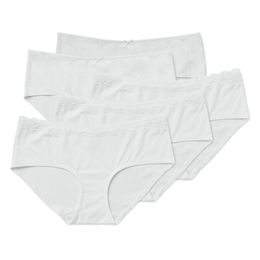 Tchibo - 5 Pantys - Damen - Gr. S - weiß