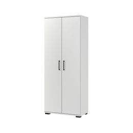 Tchibo - Aktenschrank »Profi« groß - 80x40x200cm - grau - Holz