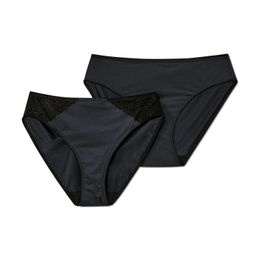 Tchibo - 2 Slips - Damen - Gr. M - schwarz