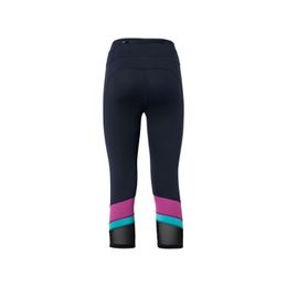 Tchibo - 3/4-Sporttight - Damen - Gr. XS - dunkelblau/gestreift