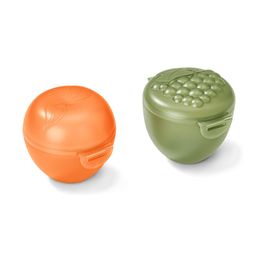 Tchibo - Apfel- und Traubenbox-Set - dunkelgrün