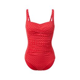 Tchibo - Figurformender Badeanzug - Damen - Gr. 44 - rot