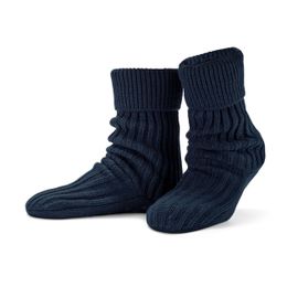 Tchibo - Hausschuhsocken - Kinder - Gr. 40-41 - dunkelblau