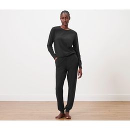 Tchibo - Loungewear-Anzug - Damen - Gr. M - schwarz