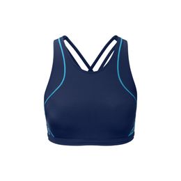 Tchibo - Sport-Bikinitop - Damen - Gr. 42 - dunkelblau/print