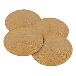 Tchibo - 4 Platzsets - gold