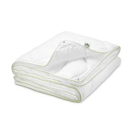 Irisette greenline 4-Jahreszeiten-Steppbett - weiß