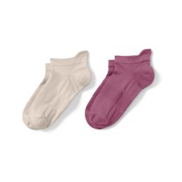 Tchibo - 2 Paar Sportsneaker-Socken - Damen - Gr. 39-42 - beige