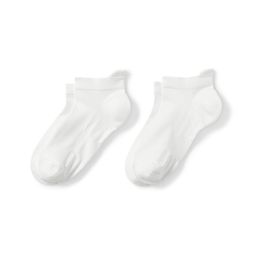 Tchibo - 2 Paar Sportsneaker-Socken - Damen - Gr. 39-42 - wei&szlig;