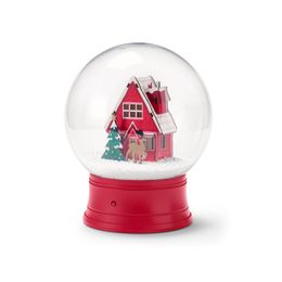 Tchibo - LED-Schneekugel - rot