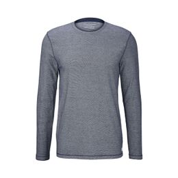 Tchibo - Langarmshirt - Herren - Gr. M - dunkelblau/gestreift