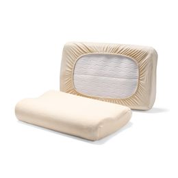 Tchibo - 2 Jersey-Kissen-Spannbezüge - beige