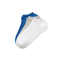 Tchibo - 3 Paar Sneakersocken - Herren - Gr. 41-43 - wei&szlig;