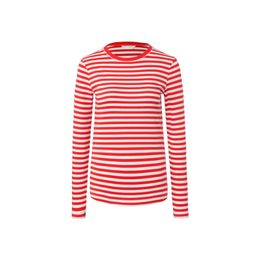 Tchibo - Gestreiftes Langarmshirt - Gr. M - weiß/gestreift