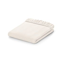 Tchibo - Jersey-Spannbettlaken - creme