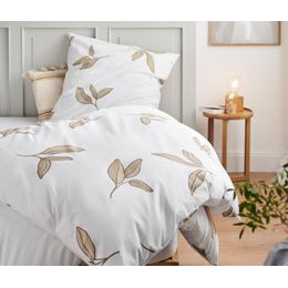 Tchibo - Premium-Baumwoll-Bettw&auml;sche - beige