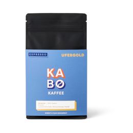 Kabo - Ufergold Espresso - 250 g Ganze Bohne - Intensit&auml;t: 4/6