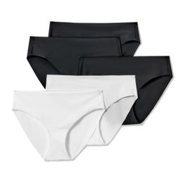 Tchibo - 5 Magic-Cut-Slips - Damen - Gr. M - schwarz