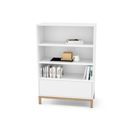 Tchibo - Kommode - 80,5x40,5x110,5cm - braun - Holz / Eichenholz